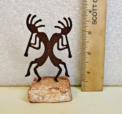Kokopelli Metal Figures Steel Images Flute Players Red Rock ...