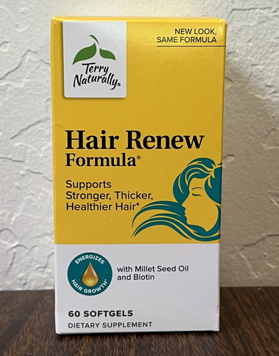 Terry Naturally Hair Renew Formula, Hair Growth Support Supplement, 60 ...