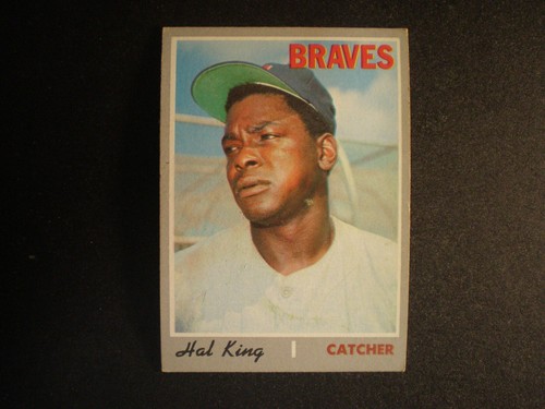 1970 Topps Baseball Braves Hal King Card # 327 | eBay