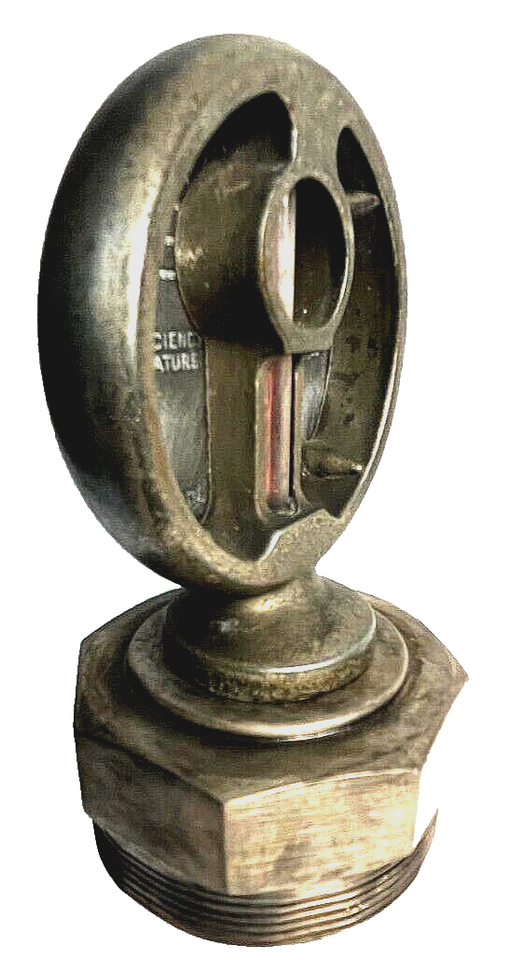 EARLY STYLE "MADE FOR THE FORD CAR" BOYCE MOTOMETER W/RADIATOR CAP ...