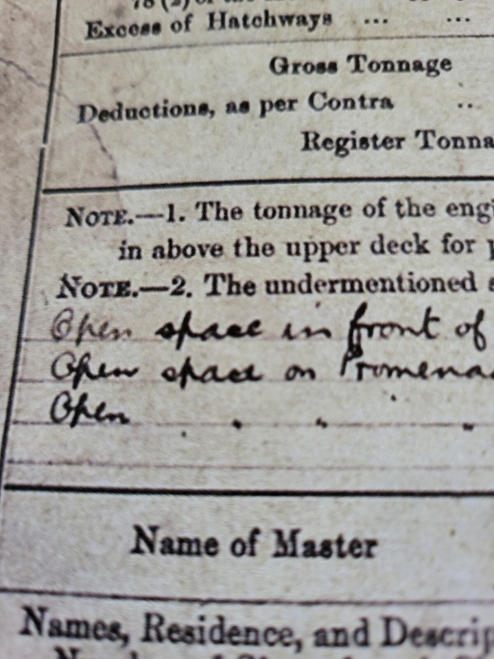 TITANIC Trans script Document Ship Antique Ephemera Disaster Historic ...