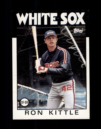 1986 Topps #574 Ron Kittle SET BREAK | eBay