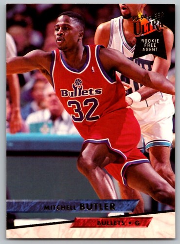 1993-94 ULTRA MITCHELL BUTLER RC WASHINGTON BULLETS #352 | eBay