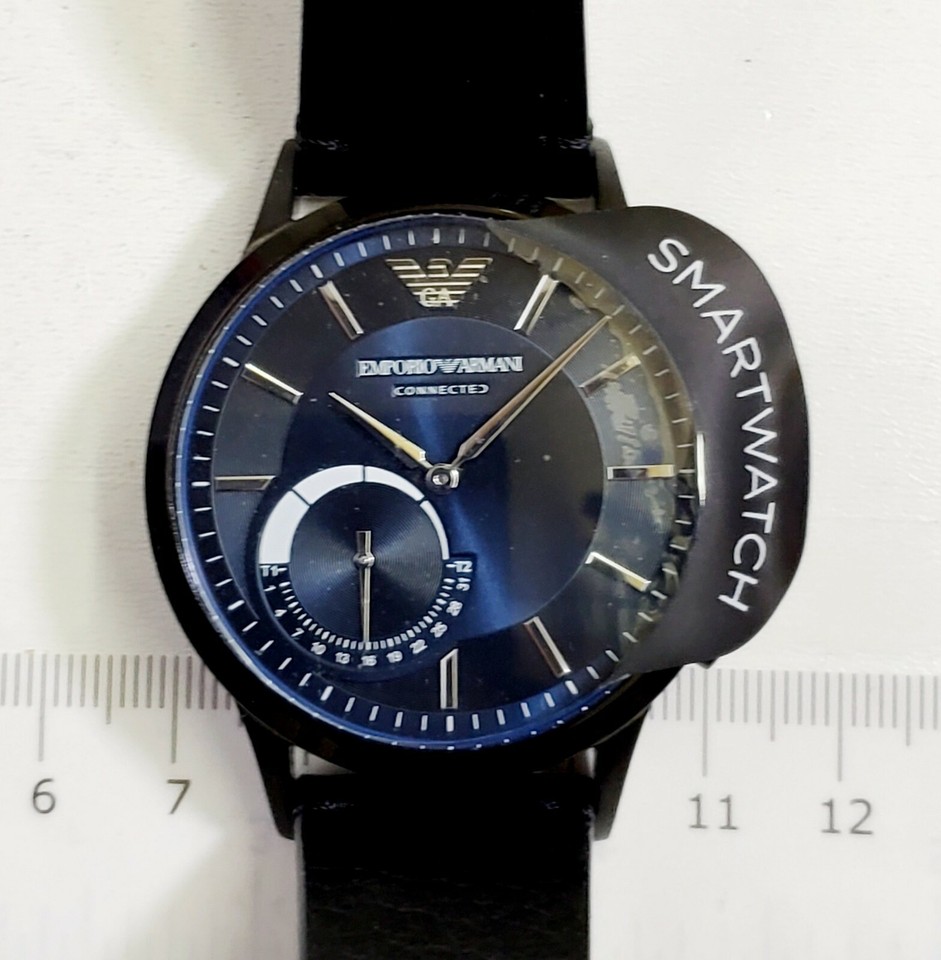 RARE,UNIQUE Mens HYBRID Smartwatch EMPORIO ARMANI "Connected" NDW2H W ...