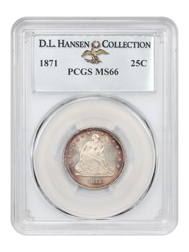 1871 25C PCGS MS66 ex: D.L. Hansen | eBay