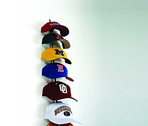 Perfect Curve Cap Rack System 36 – Baseball Cap Organizer (12 clips ...