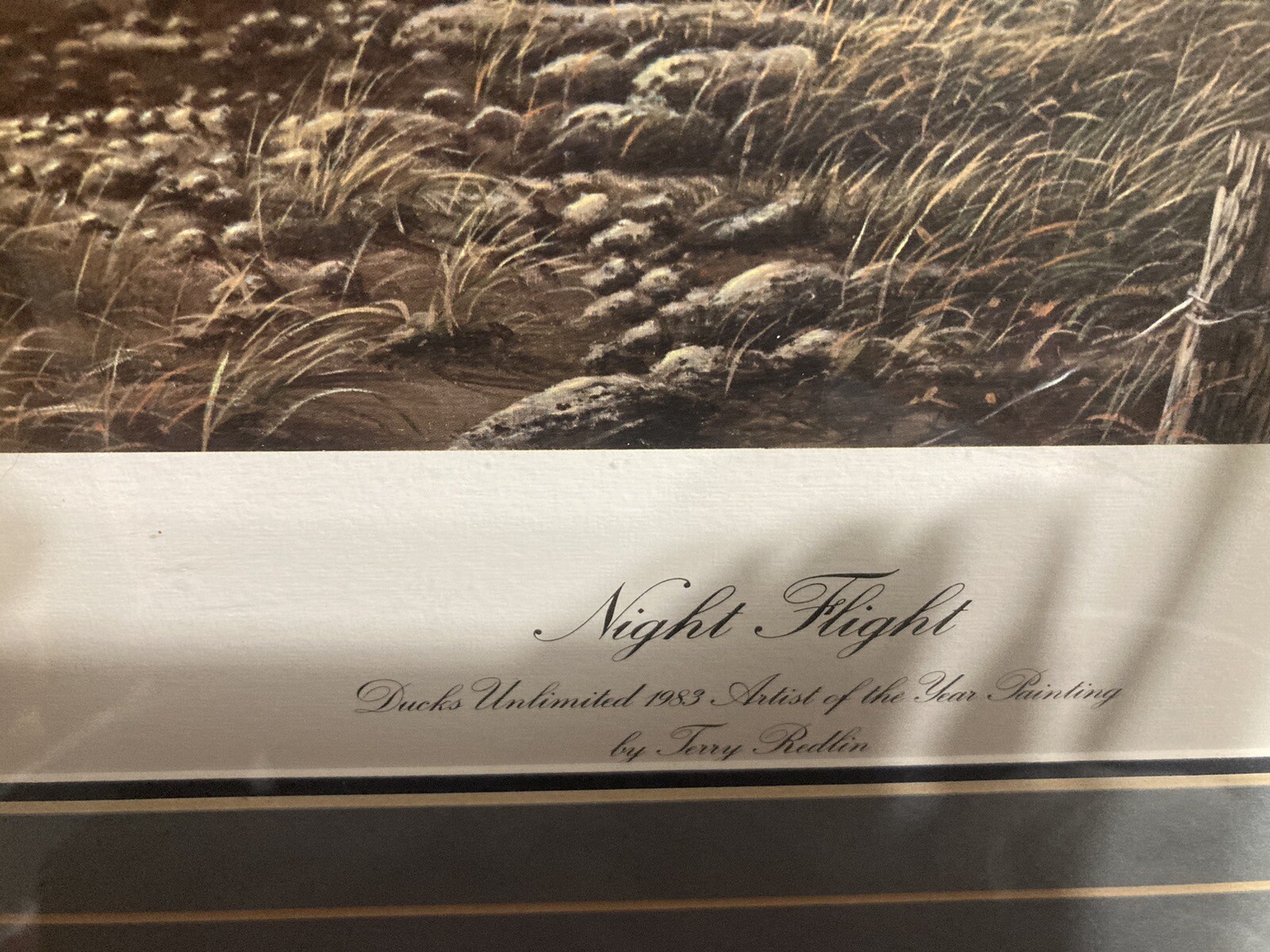 Terry Redlin Night Flight Ducks Unlimited Wildlife Art Print Signed | eBay