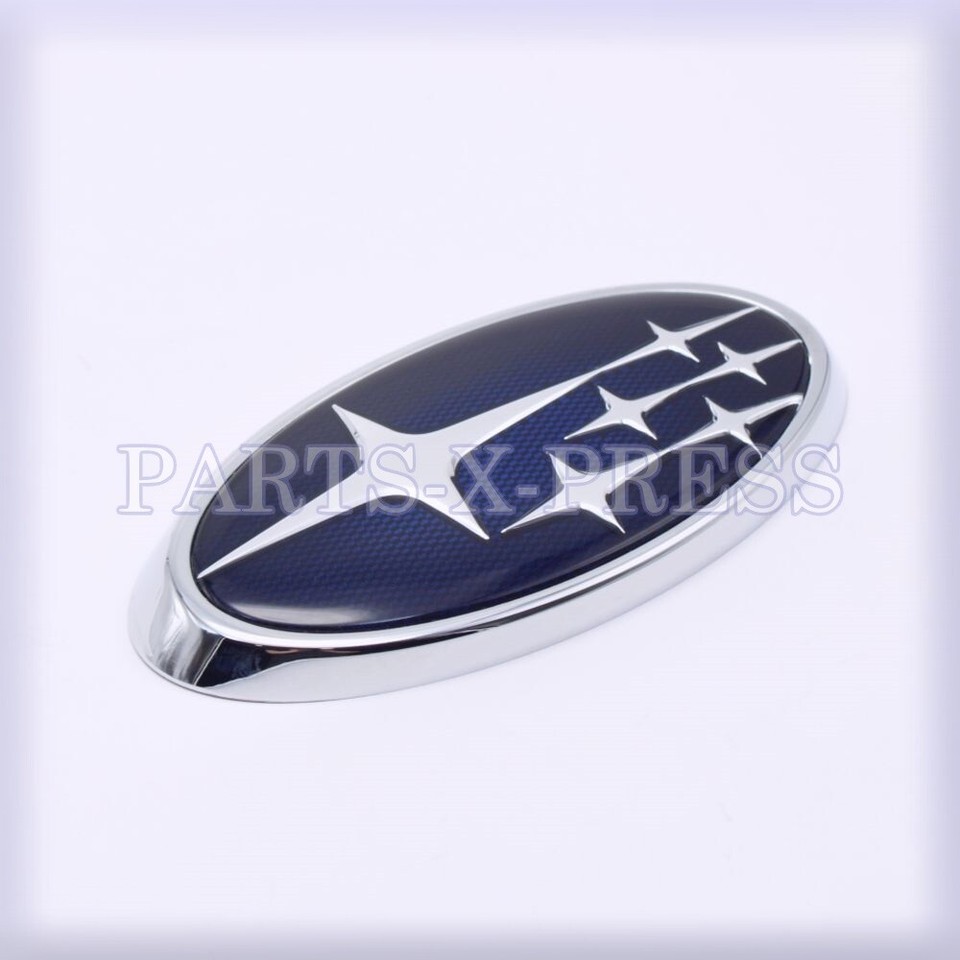 NEW GENUINE SUBARU FRONT STAR GRILLE EMBLEM BADGE IMPREZA LEGACY WRX ...