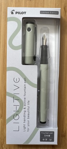 Pilot Fountain Pen LIGHTIVE LIMITED Edition M Medium Nib Clay P-FLT24-1-CLYM | eBay