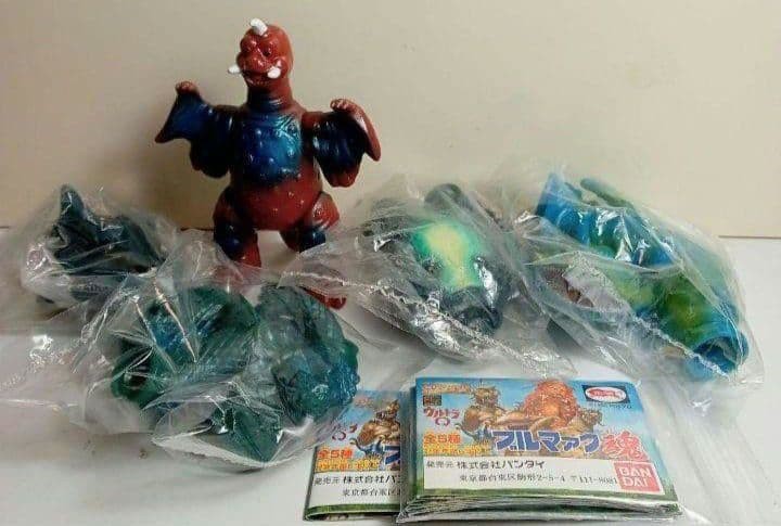 Bulmaak Tamashii Ultra Q Monster Full Comp 5 Capsule Toy Bandai New ...