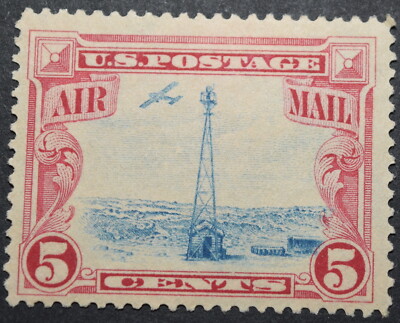 1928 US Stamp Scott #C11 - 5 Cent - Rocky Mtn. Beacon - MNH/OG/VF | eBay