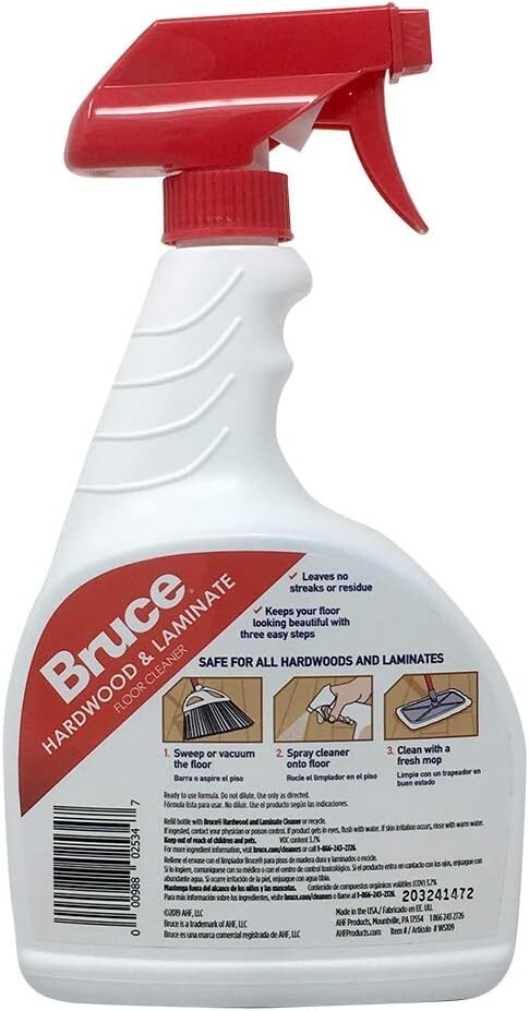Bruce Dura-luster Fresh Scent Hardwood & Laminate Floor Cleaner Liquid ...