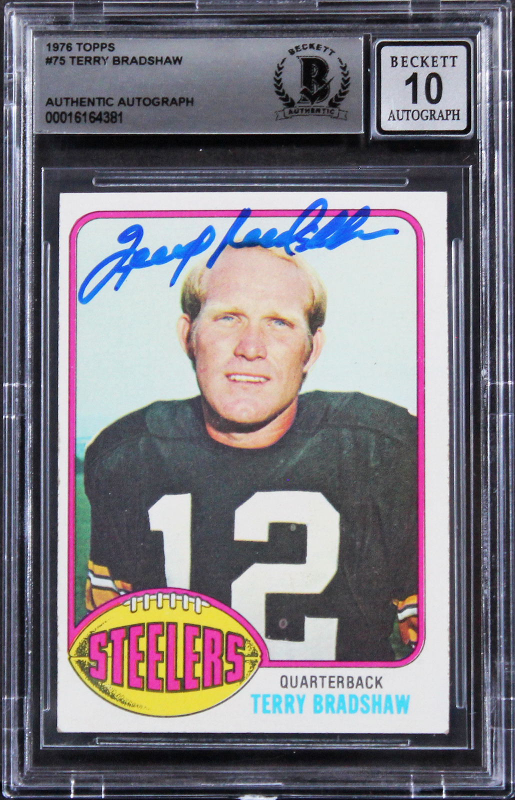 Terry Bradshaw Autographed Memorabilia | Signed Photo, Jersey ...