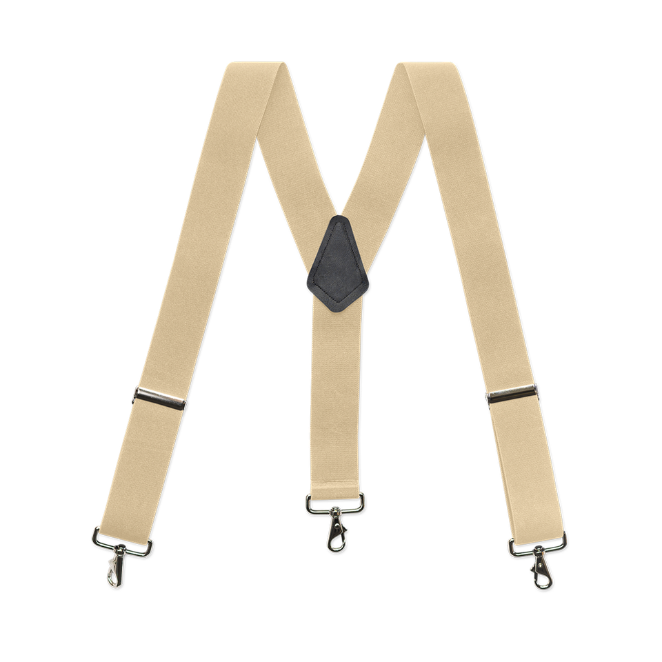 Men's Suspenders - Y Strong Material, Snap ons, Clips, USA Made | eBay