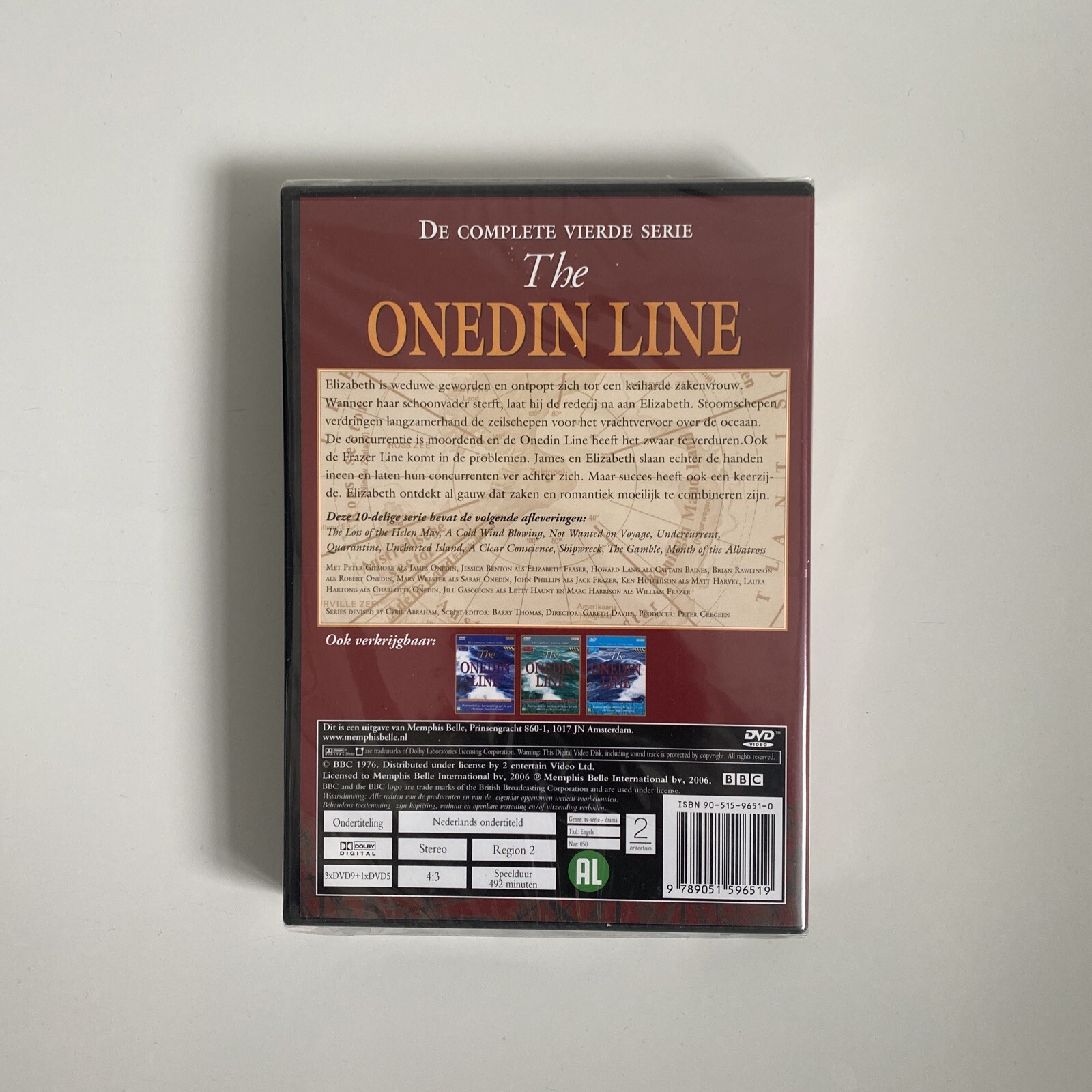The Onedin Line Complete Series 4 Dutch IMPORT - DVD 10vg for sale ...