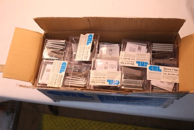 (50-Pk) CRL Adjustable Mirror Clip Nickel Plated 1/4" 64114 | eBay