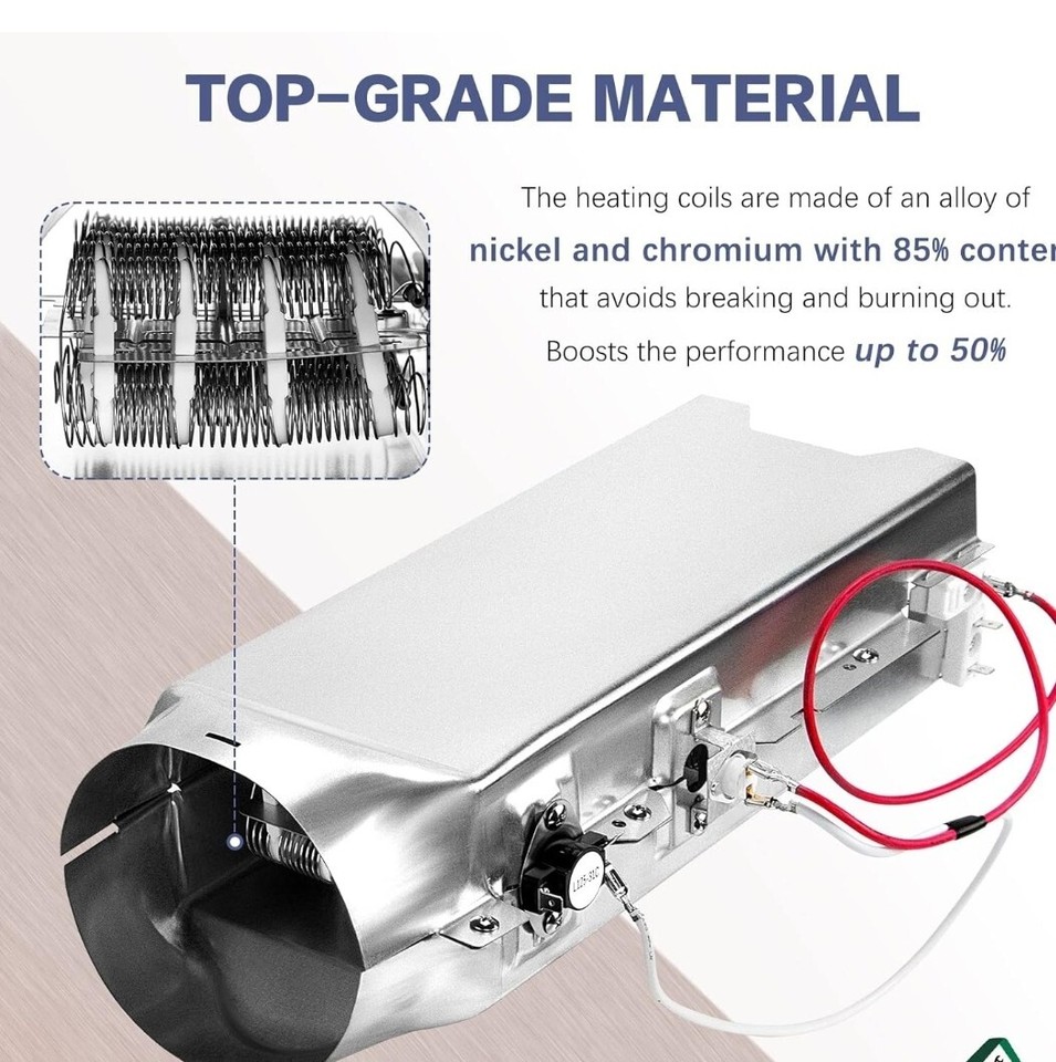 5301EL1001J 5301EL1001A For LG Dryer Heating Element Assembly ...