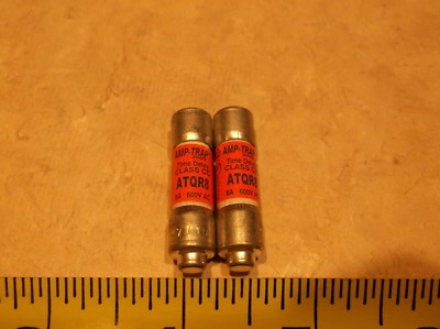 LOT OF 2 Ferraz Shawmut ATQR8 Amp-trap Fuse 8 Amp 600 | eBay