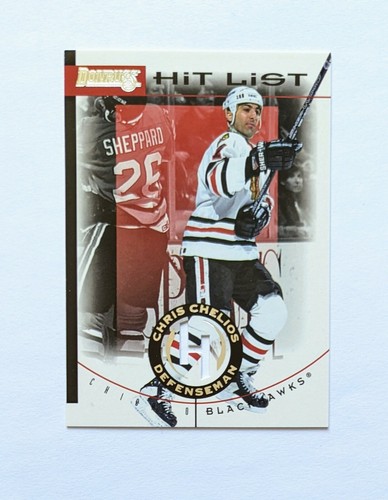 1996-97 Donruss Hit List /10000 Chris Chelios #6 HOF | eBay