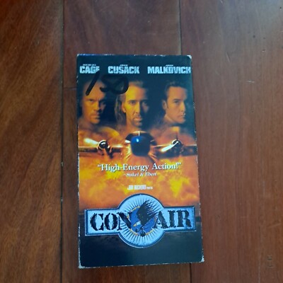 Con Air (VHS, 1997) Nicolas Cage 786936033496| eBay