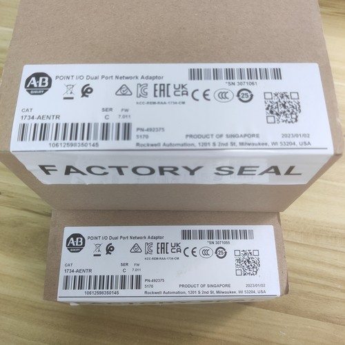 Allen-Bradley 1734-AENTR AB Point I/O Dual Port Adaptor Module 2023 New ...