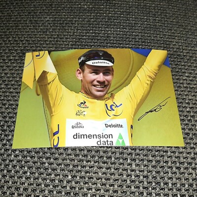 MARK CAVENDISH #3 TOUR DE FRANCE WINNER - 6x4 SIGNED PHOTOGRAPH (PRINT ...