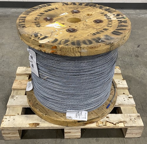 National Strand 1/4" x 5000' Galvanized Guy Strand Wire 7 Strand 1 ...