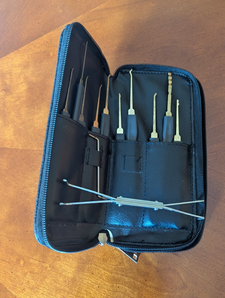 25Pcs Professional Unlocking Pick Set Key Extractor Lock Practice ...