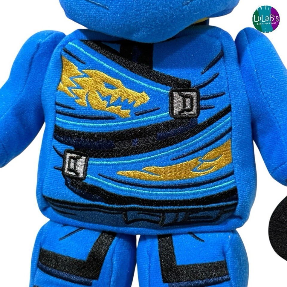 Manhattan Toy Lego NINJAGO Jay Ninja Warrior Plush Toy 14 inch | eBay
