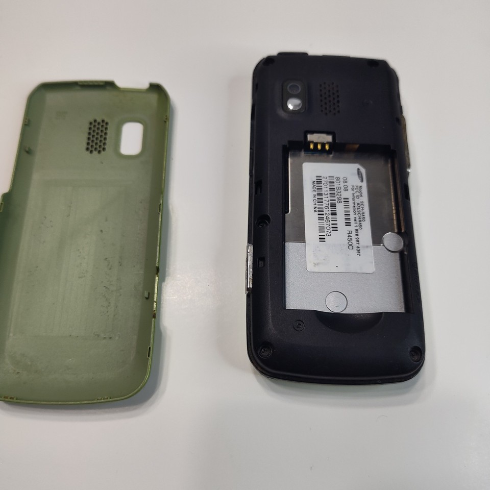 Samsung Messager SCH-R450 - Green & Black ( Cricket ) CDMA Slider Phone ...