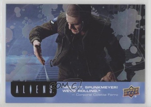 2018 Upper Deck Aliens Movie Synthetic Blood 80/99 Hold On A Second #59 ...
