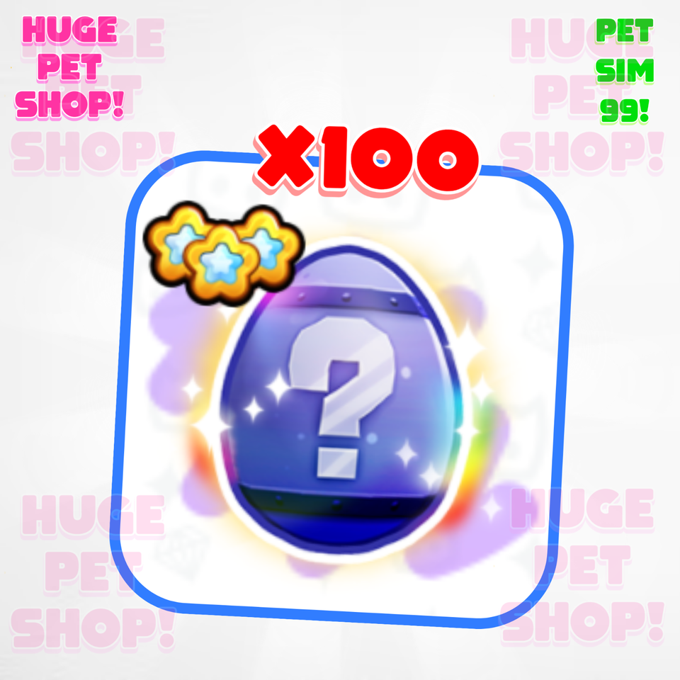 Treasure Exclusive Egg & all - Pet Simulator 99 PS99 -CHEAP & Fast ...