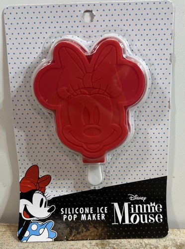 Disney Minnie Mouse Red Silicone Ice Pop Maker New! | eBay
