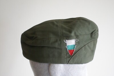 Bulgarian Army enlisted rank's garrison cap (forage cap) size 54 | eBay