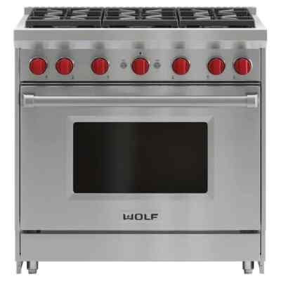 Wolf 36" gas range Open Box Special GR366 | eBay