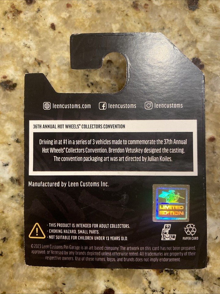 2023 Hot Wheels 37th LA Convention 1990 Chevy 454 SS Truck Collector ...