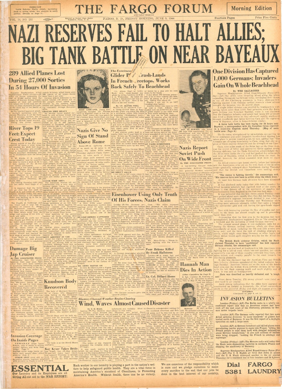 D-DAY Overlord Tank Battle Bayeaux . Reserves Fail to Halt Allies June ...