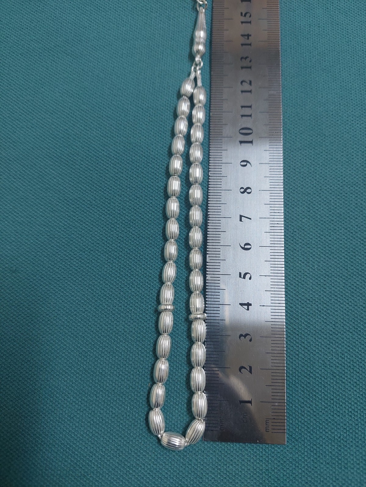 Islamic Muslim sterling Silver 925. 33 Prayer Beads Rosary Tasbih | eBay