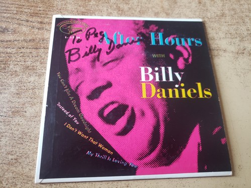 HAND SIGNED 1950S EXCELLENT BILLY DANIELS-AFTER HOURS WITH BILLY DANIELS 3124 45 | eBay