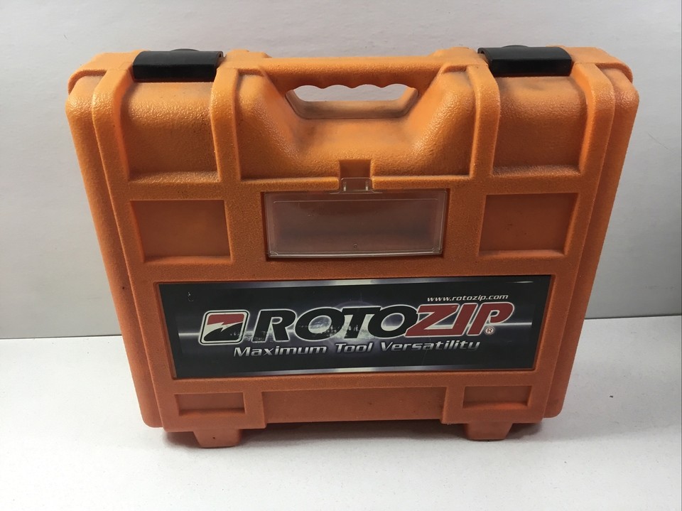 Rotozip Revolution Spiral Saw Kit Attachments Case REV01 C1 Metal Mason ...