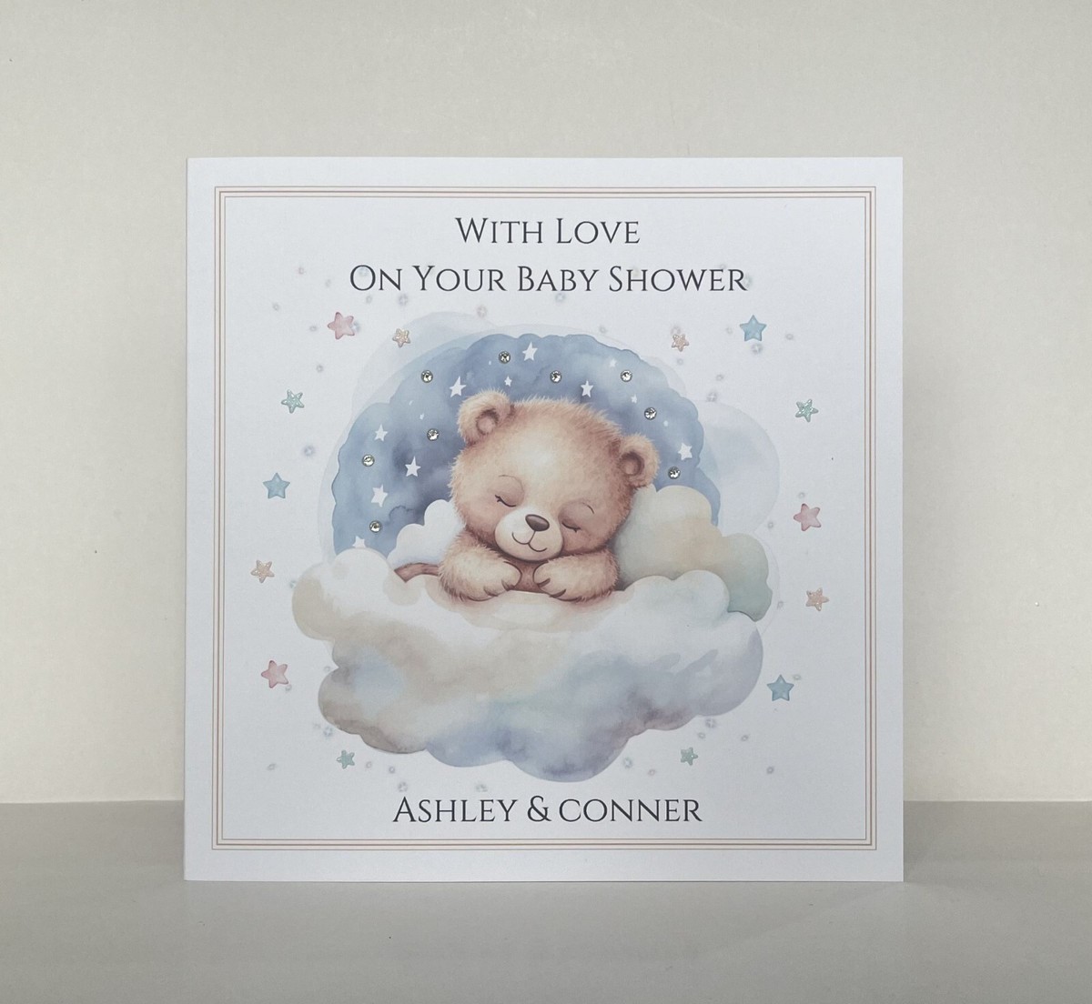 Birthday Card For Shower Only