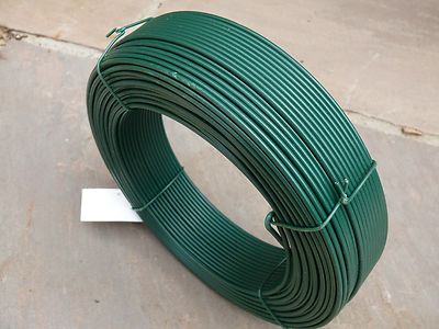 PVC Straining Wire | Green | 100m x 2.5mm | Tensioning Fence Line Wire ...