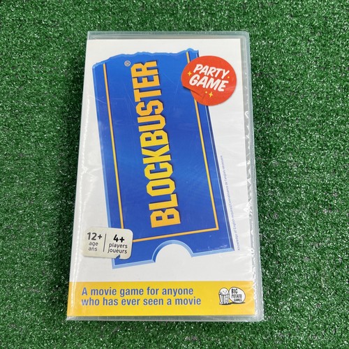 Blockbuster Party Game A Movie Game for Anyone Who Has Ever Seen a ...