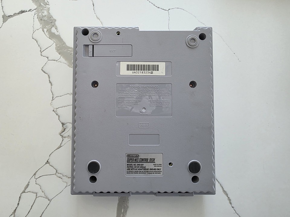 Nintendo SNES 1CHIP Rev 03 Home Console Only Tested WORKS 659533100086 ...