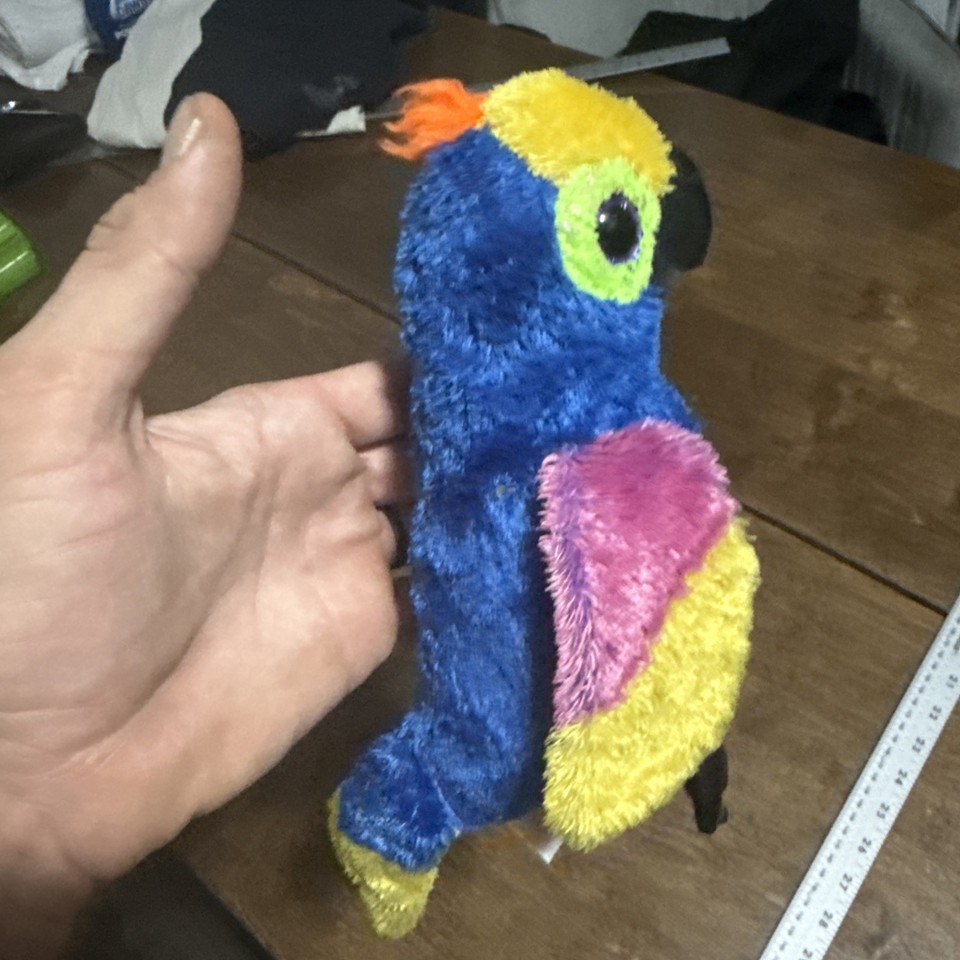 Ty Beanie Boos - WYNNIE the Parrot Bird (6 Inch) Plush Stuffed Animal ...