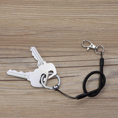 Mini Skater Plastic Elastic Lanyards for Cell-phone Spiral 9.44 Inch ...