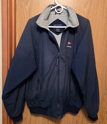 Port Authority Fleece Lined Winter Jacket Navy Blue North Star Logo ...