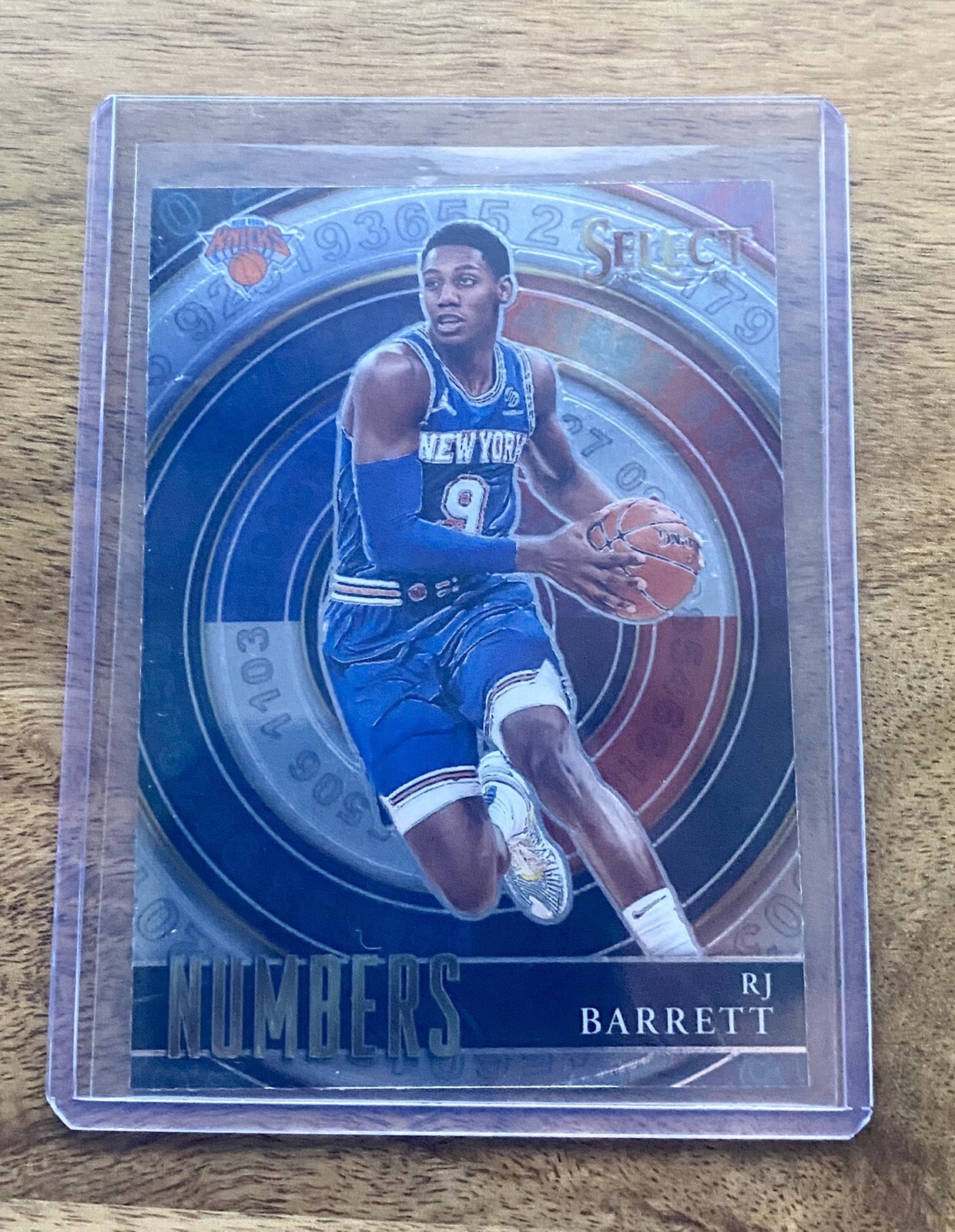 2020-21 Panini Select Numbers Rj Barrett Card # 40 New York Knicks | eBay