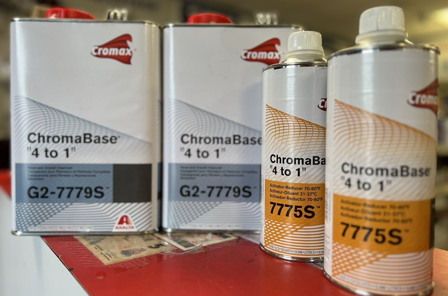 CROMAX ChromaBase 4 to 1 G-2 7779S Snap Dry Clear Coat And Activator ...