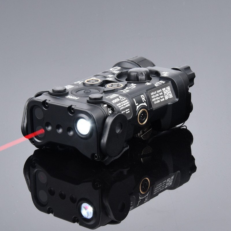 WADSN Metal NGAL Red Green Dot Laser Sight IR Ray Hunting Weapon Laser ...